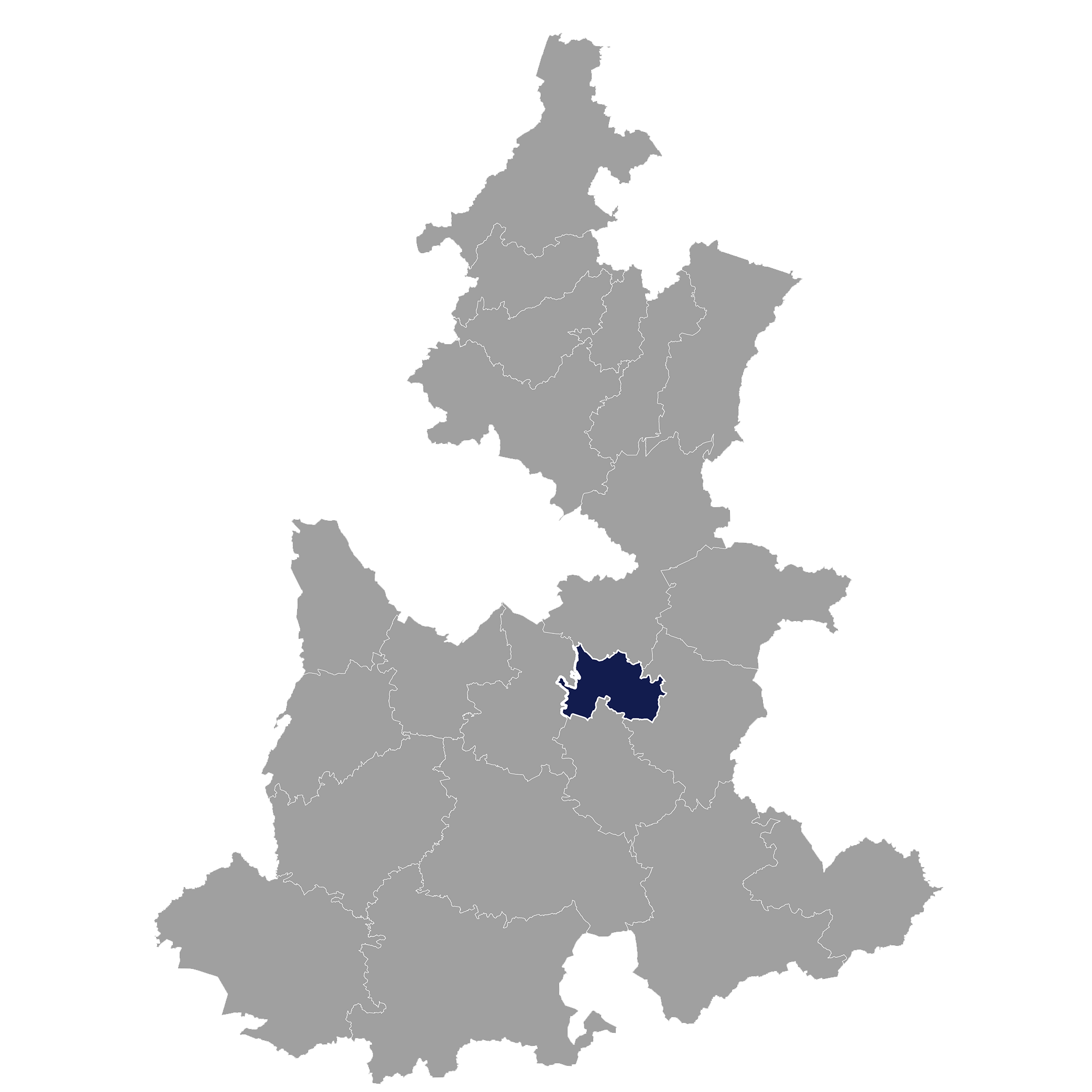 Regionalización | Sistema Estatal de Planeación Democrática