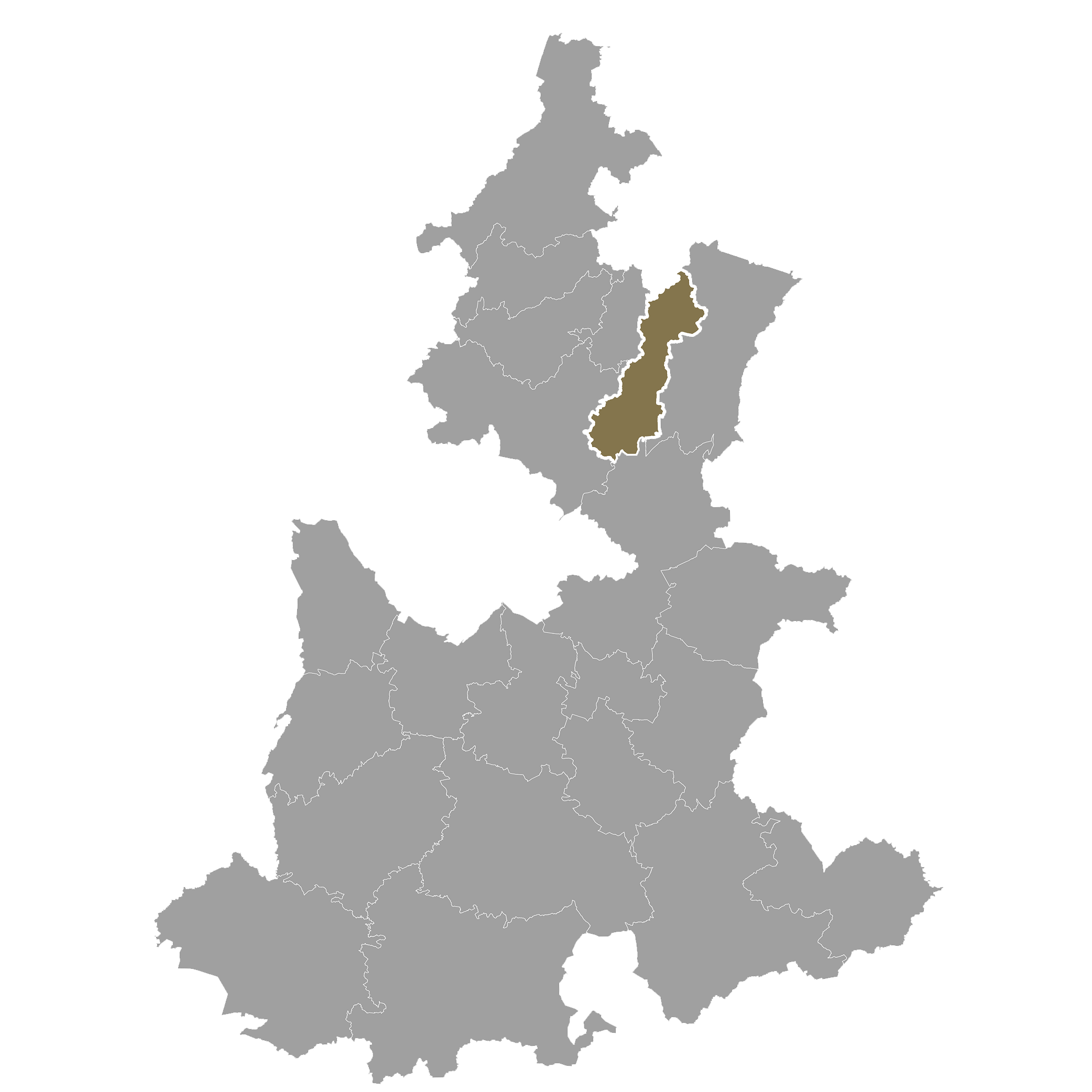 Regionalización | Sistema Estatal de Planeación Democrática